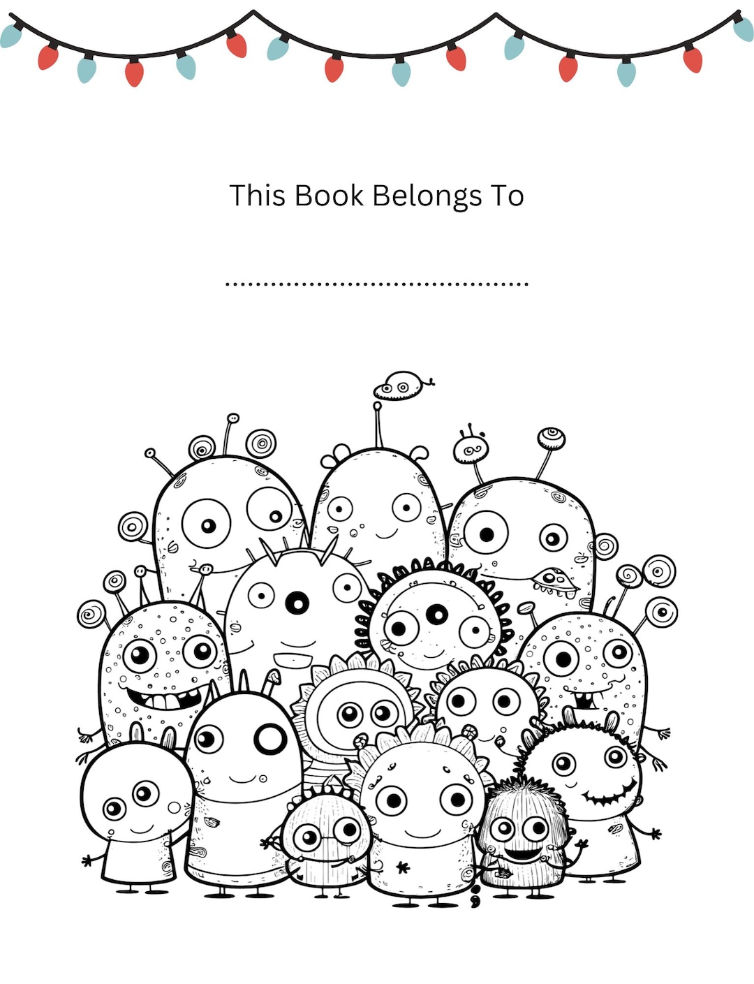 My First Coloring Book Abcs, Numbers, Animals, Shapes & Puzzles for ...