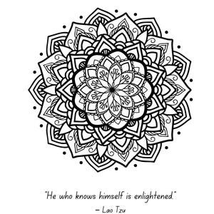 Mandala Coloring Book: Featuring Beautiful Mandalas Paired With Famous ...