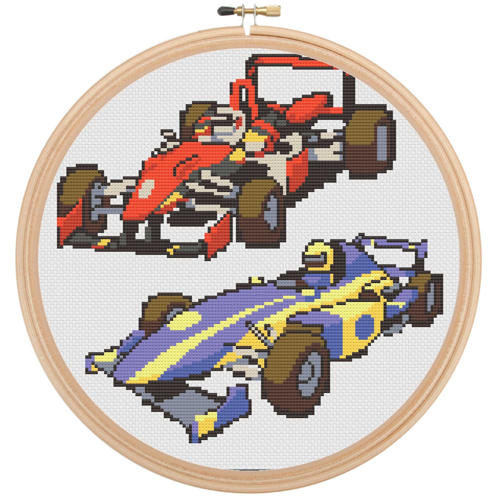 Racing Car, Transport Cross Stitch, Cars Sampler, Mini Fast, Sports Car ...