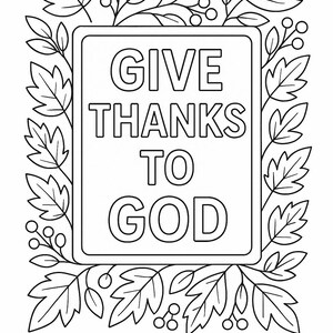 Thanksgiving Coloring Pages | Fall Family Activity Printable File - Etsy