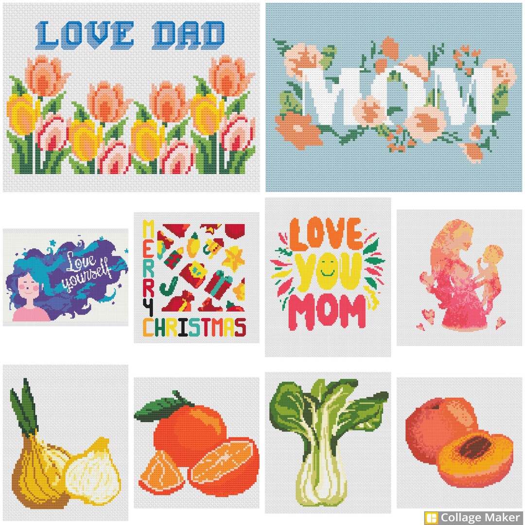 100 Patterns Bundle Set #1 - Etsy