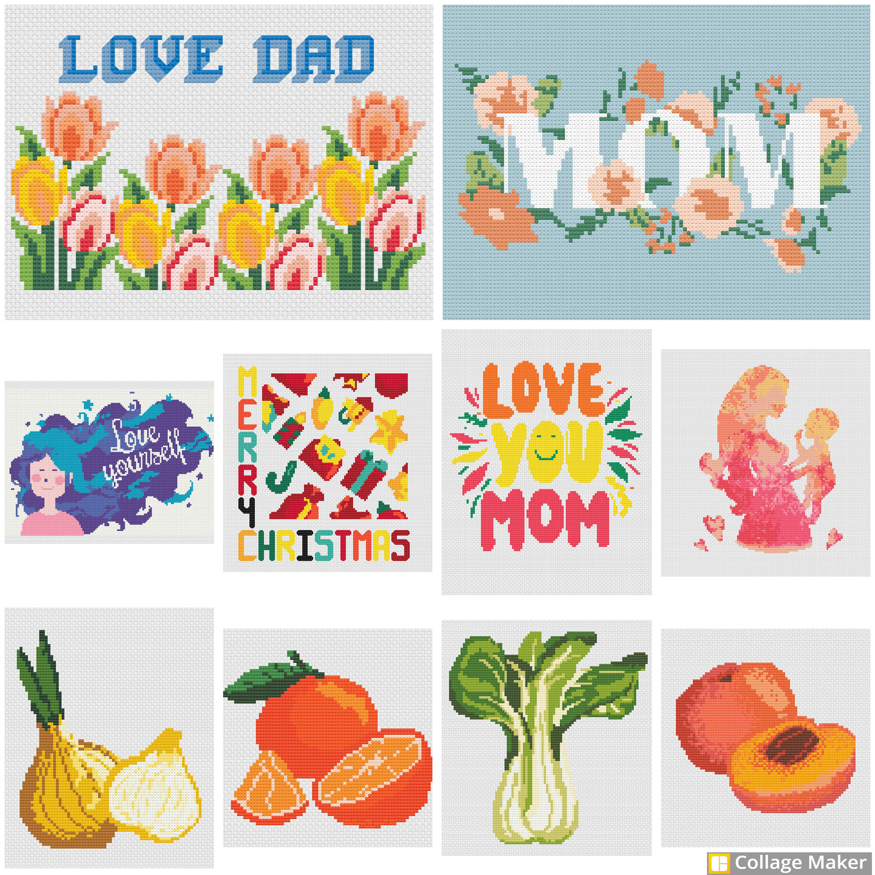 100 Patterns Bundle Set #1 - Etsy