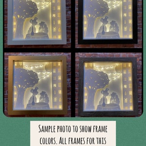 Magic Kingdom Map Light Box - Etsy