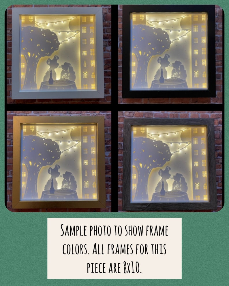 Magic Kingdom Map Light Box - Etsy