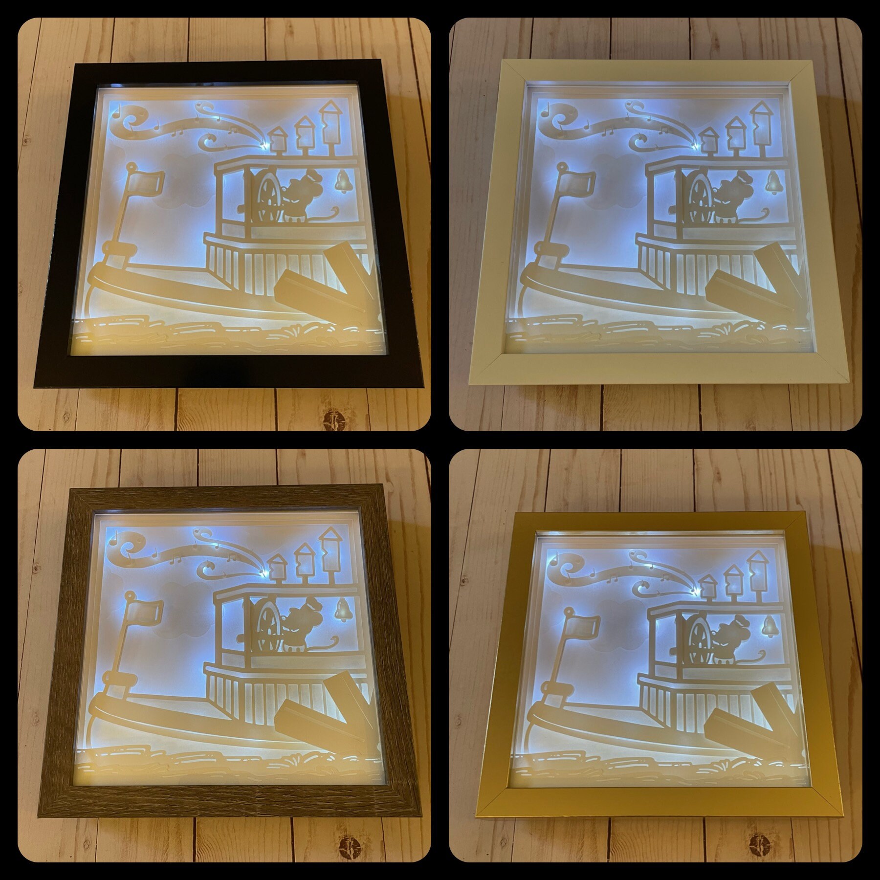 Steamboat Willie Light Box - Etsy