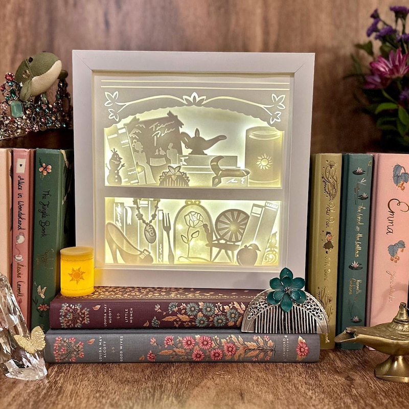 Belle Shadow Box - Etsy