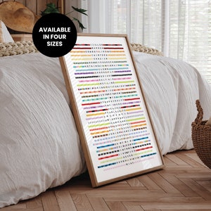 Friendship Bracelet Wall Art | Taylor Swift Inspired | Instant Download ...