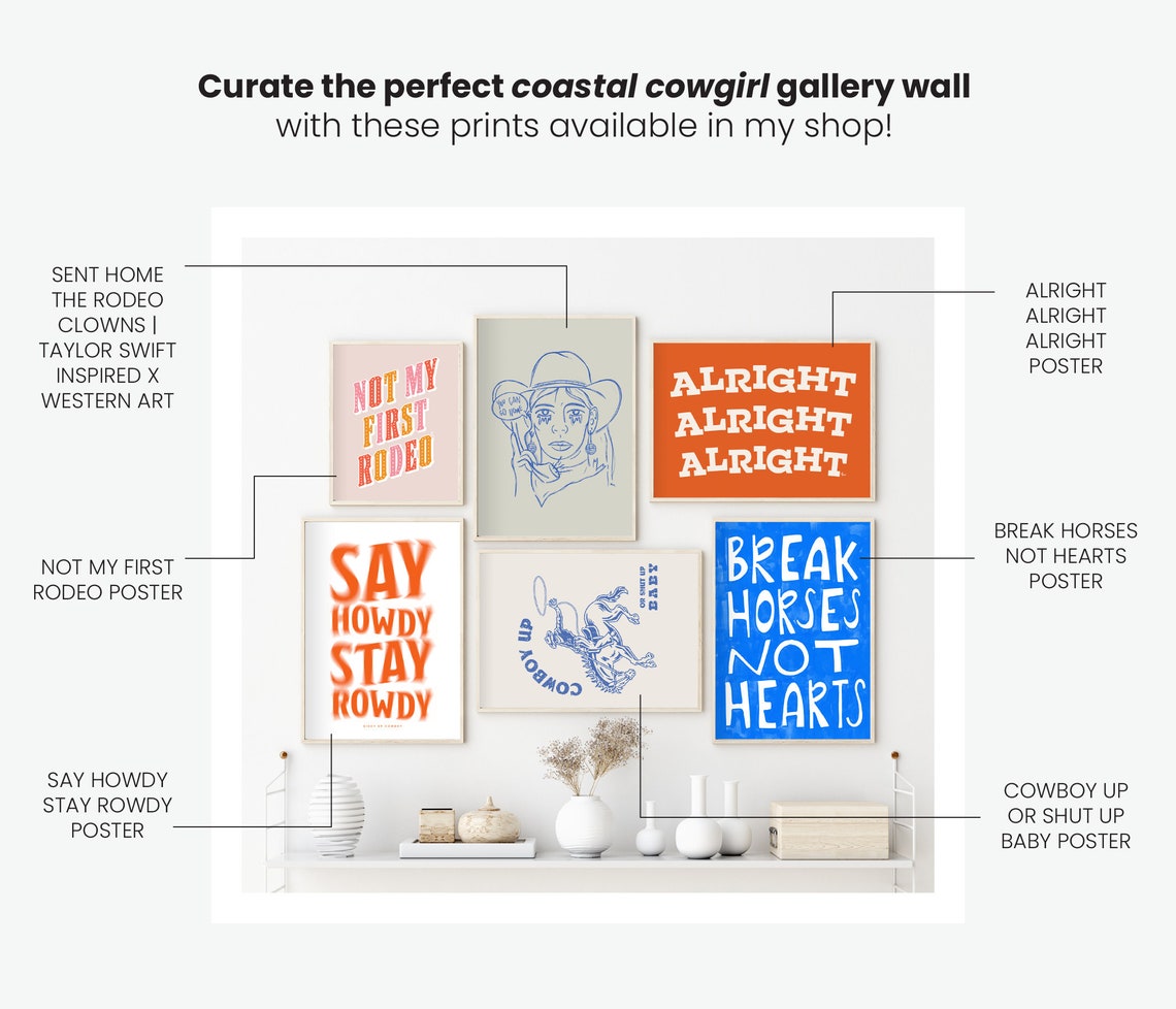 Cowboy up or Shut up Baby Poster Instant Download Printable Poster ...