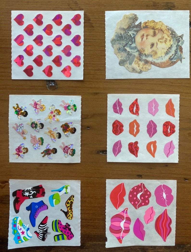 Sandylion Stickers VINTAGE - Etsy