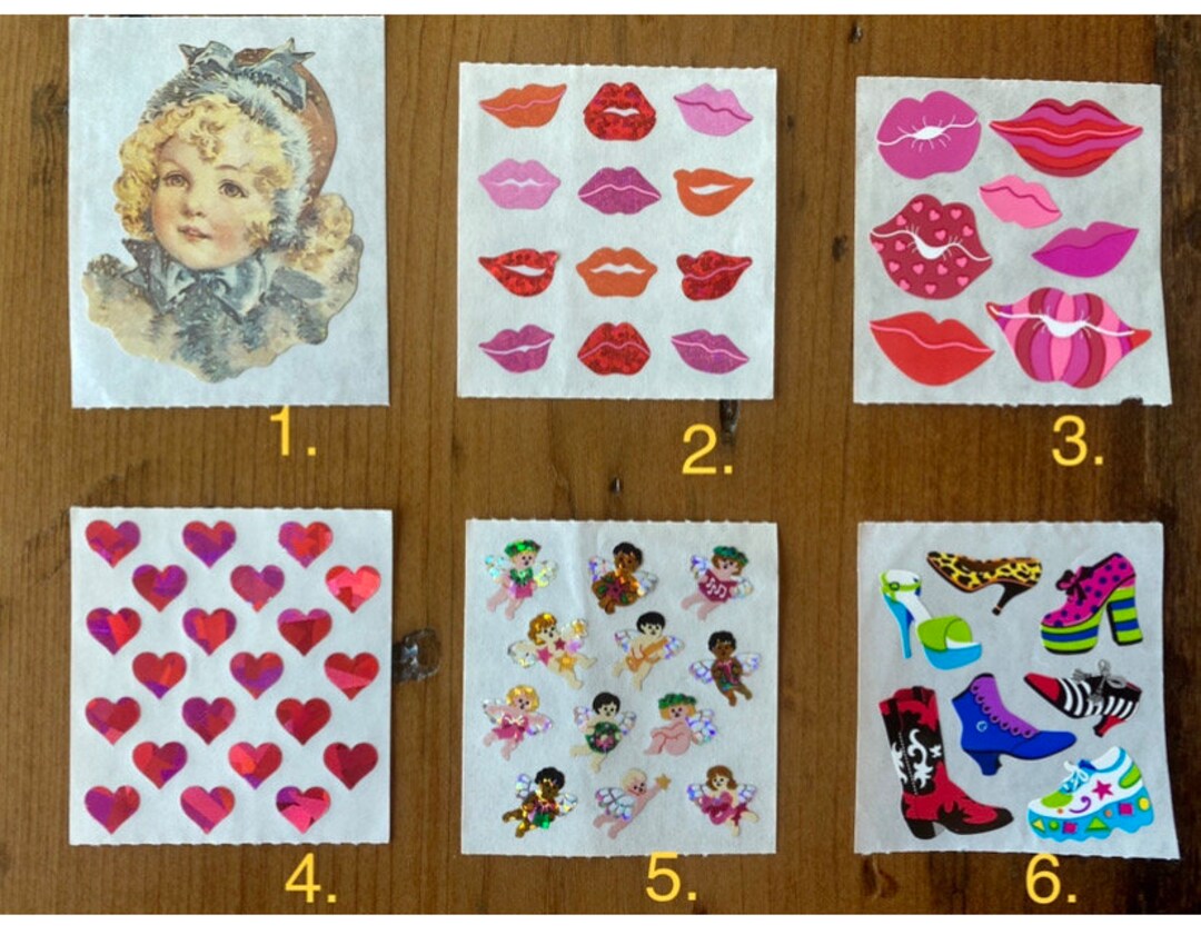 Sandylion Stickers VINTAGE (prismatic) - Etsy