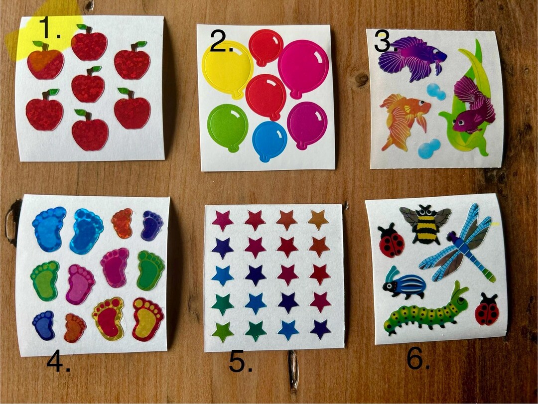 Sandylion Stickers - Vintage - Etsy