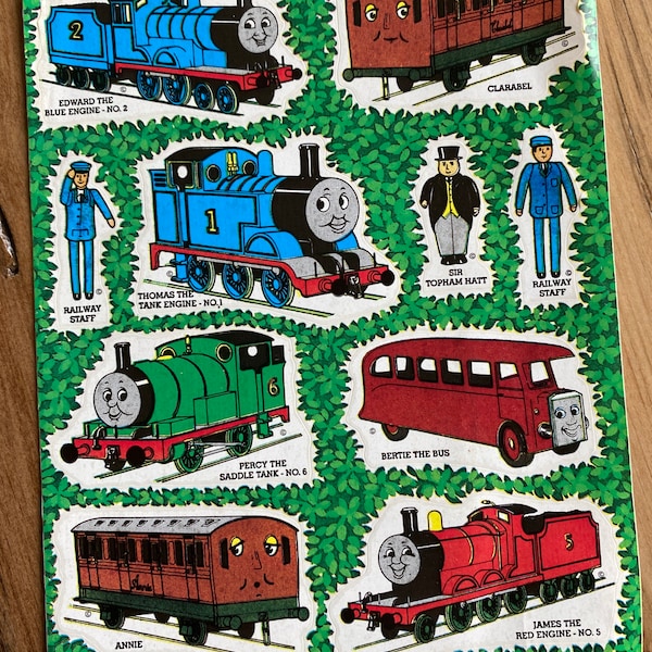 Thomas Sticker - Etsy