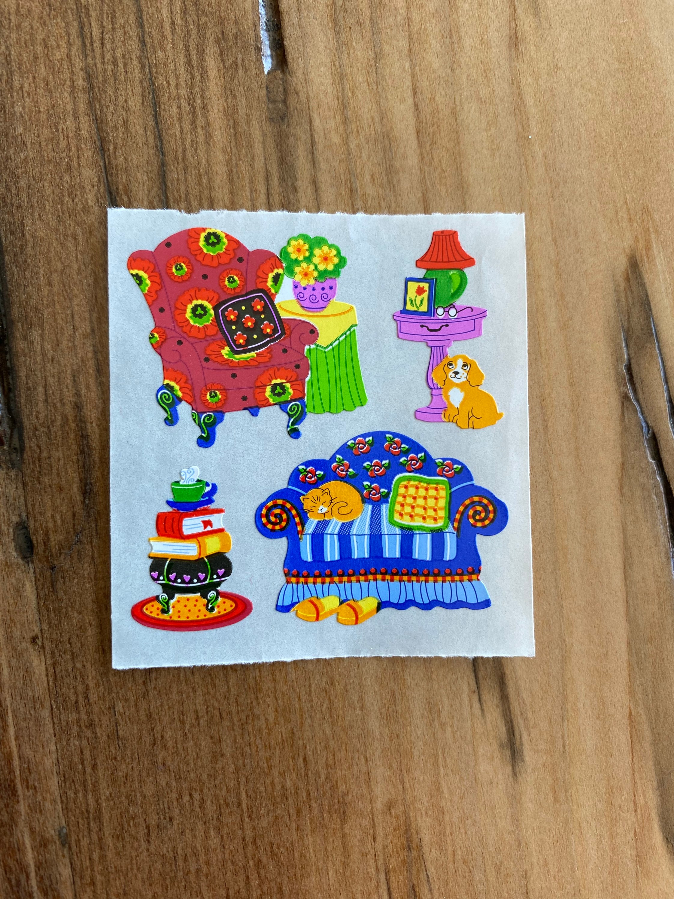 Sandylion Stickers VINTAGE - Etsy