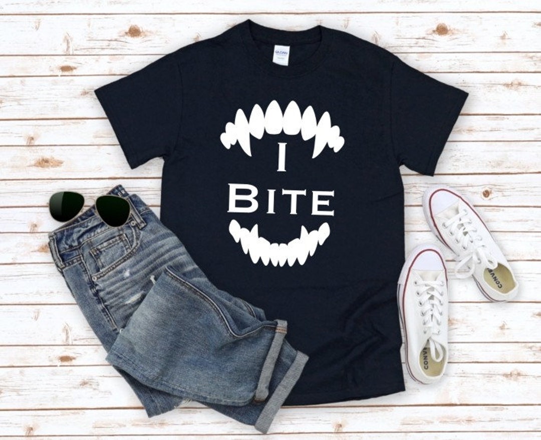 I Bite T-shirt - Etsy