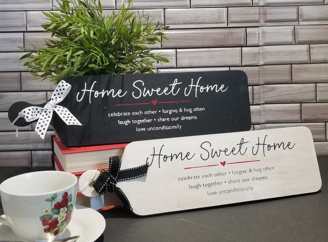 The Home Collection: Home Sweet Home Cutting Board - Etsy