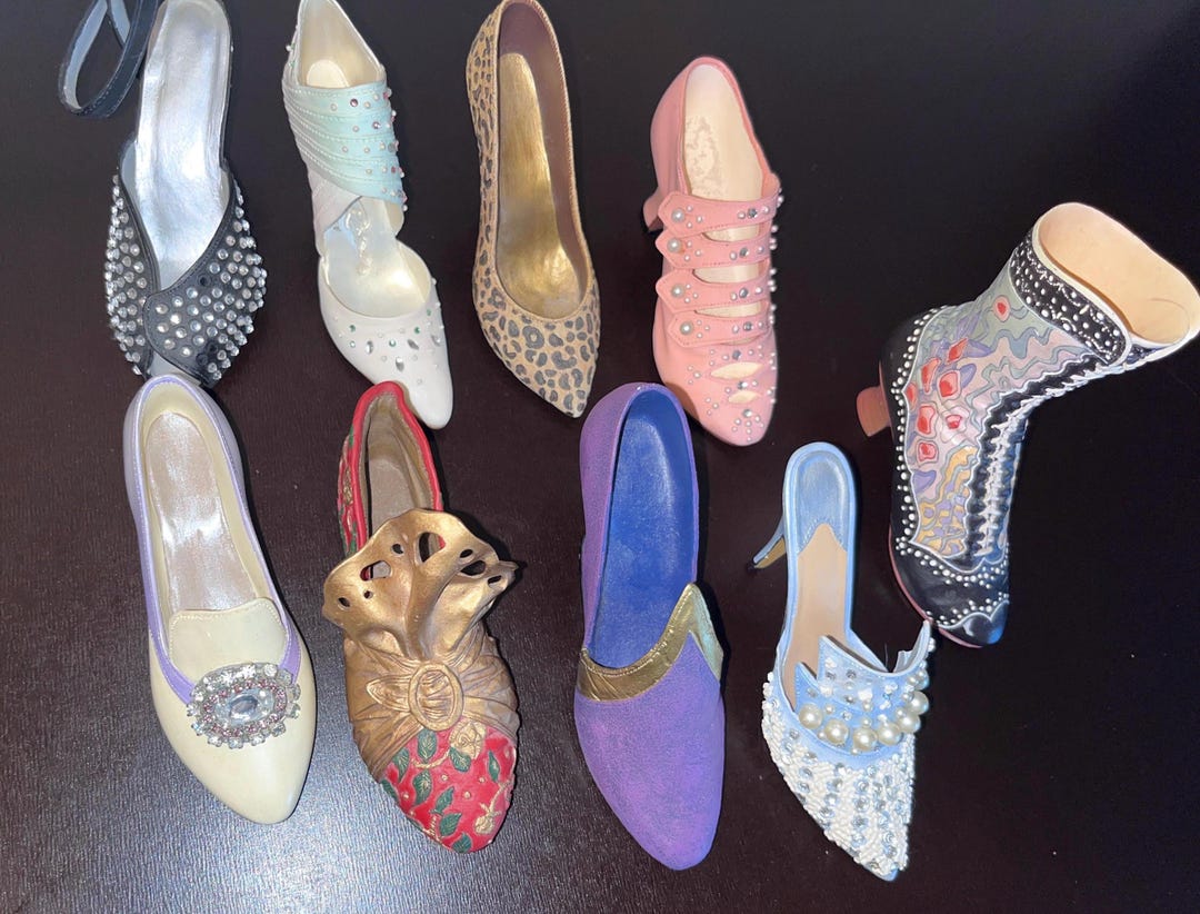 Miniature Shoe Collection From Just the Right Shoe by Raine 9 Shoes ...