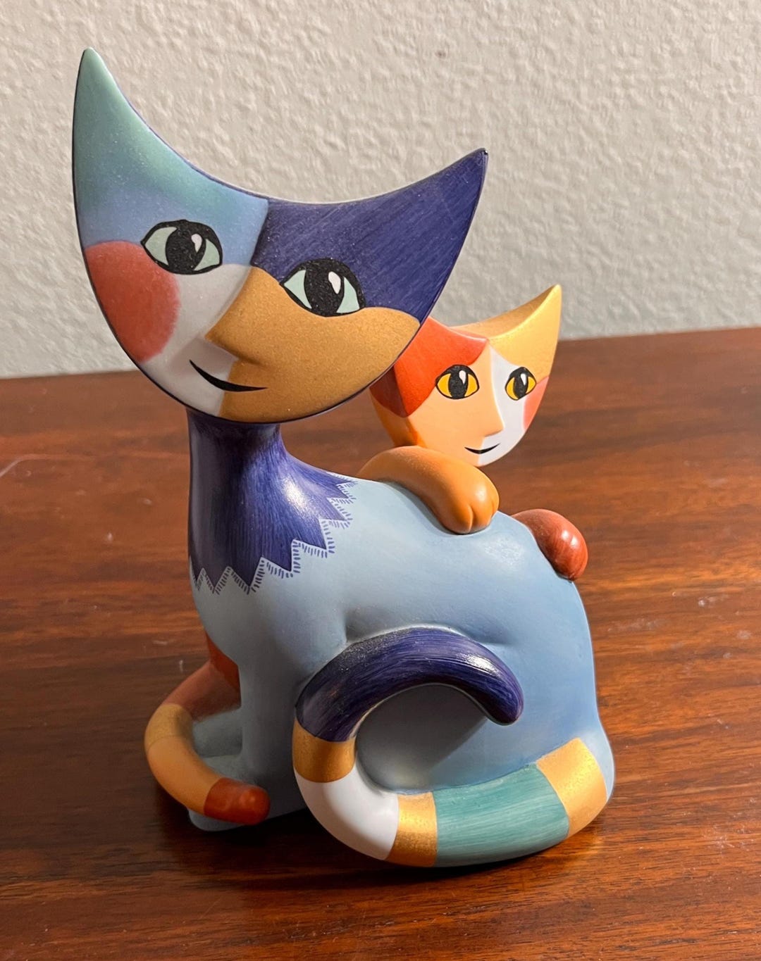 Vintage Goebel Sculpture by Artist Rosina Wachtmeister “two Cats ...