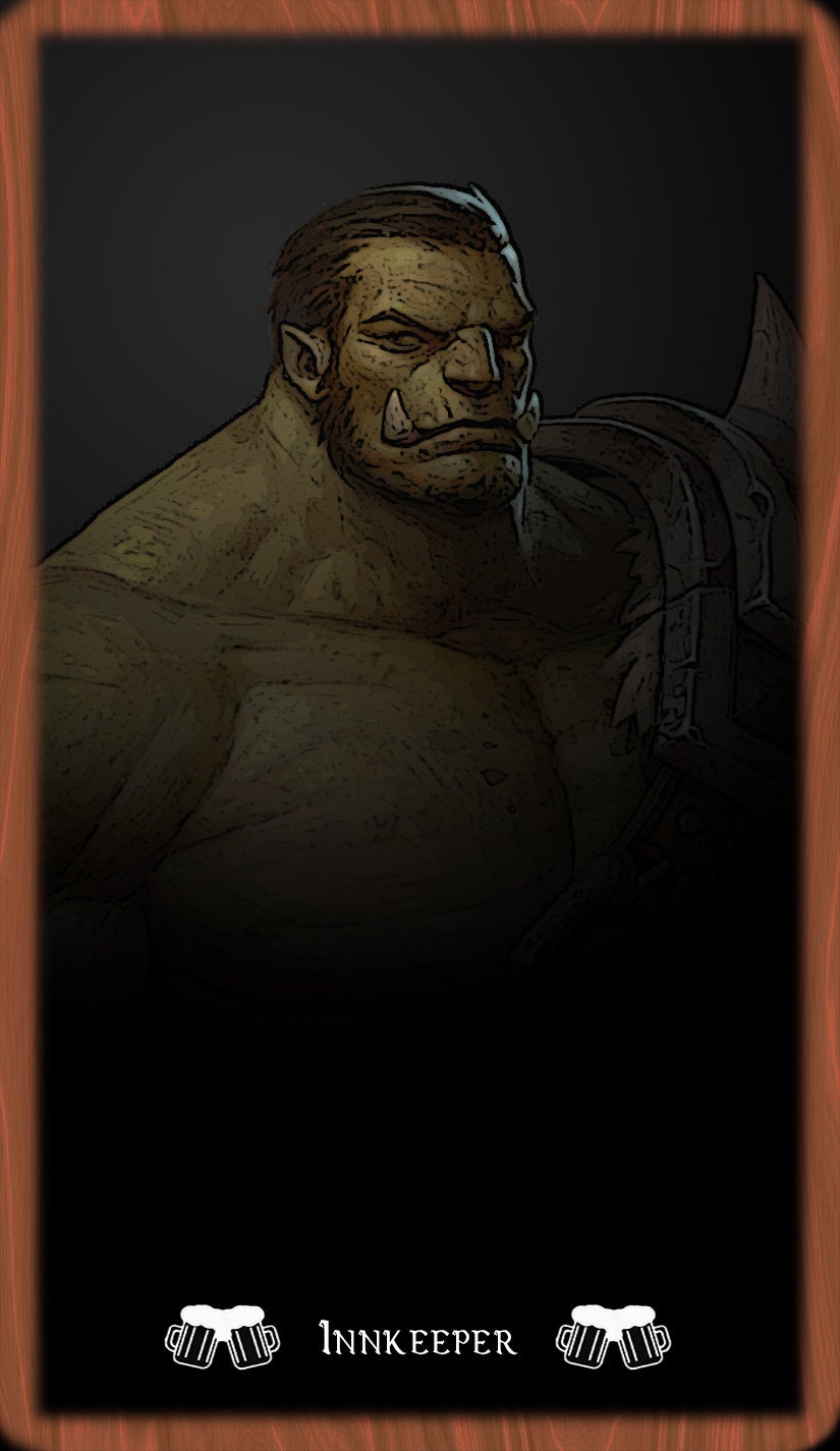 Enhance Your RPG Adventure With D&D NPC Digital Reference Cards Must ...