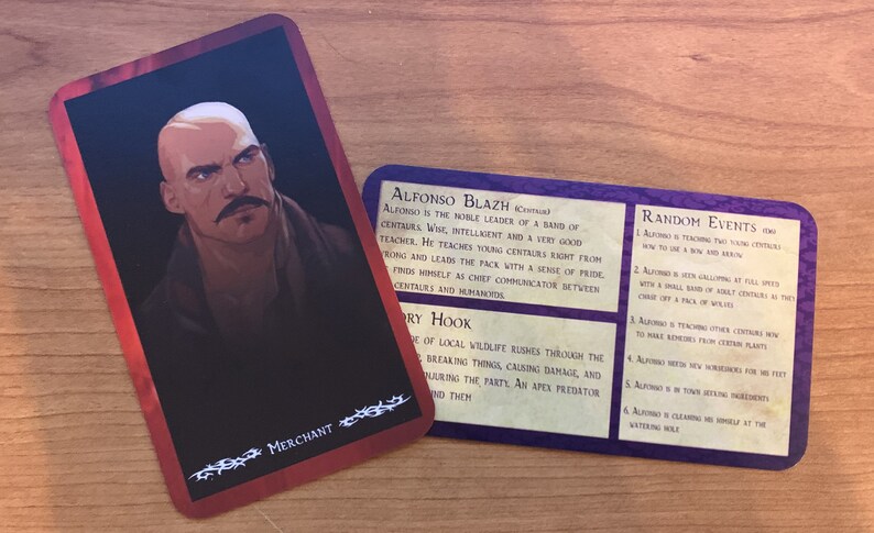 Enhance Your RPG Adventure With D&D NPC Digital Reference Cards – Must ...