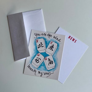 Mahjong Winds Notecards - Etsy
