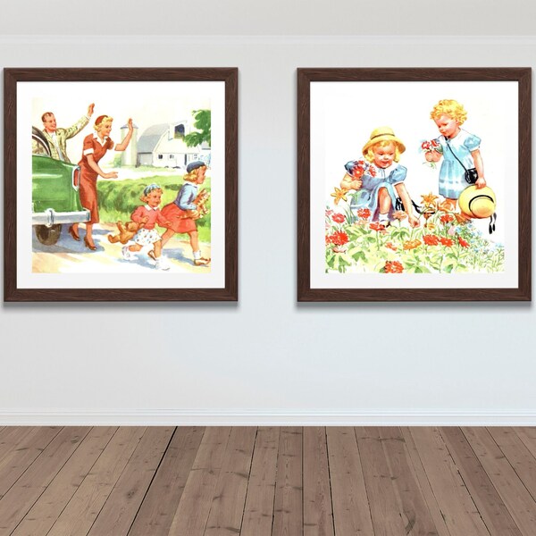 Dick And Jane Decor Etsy