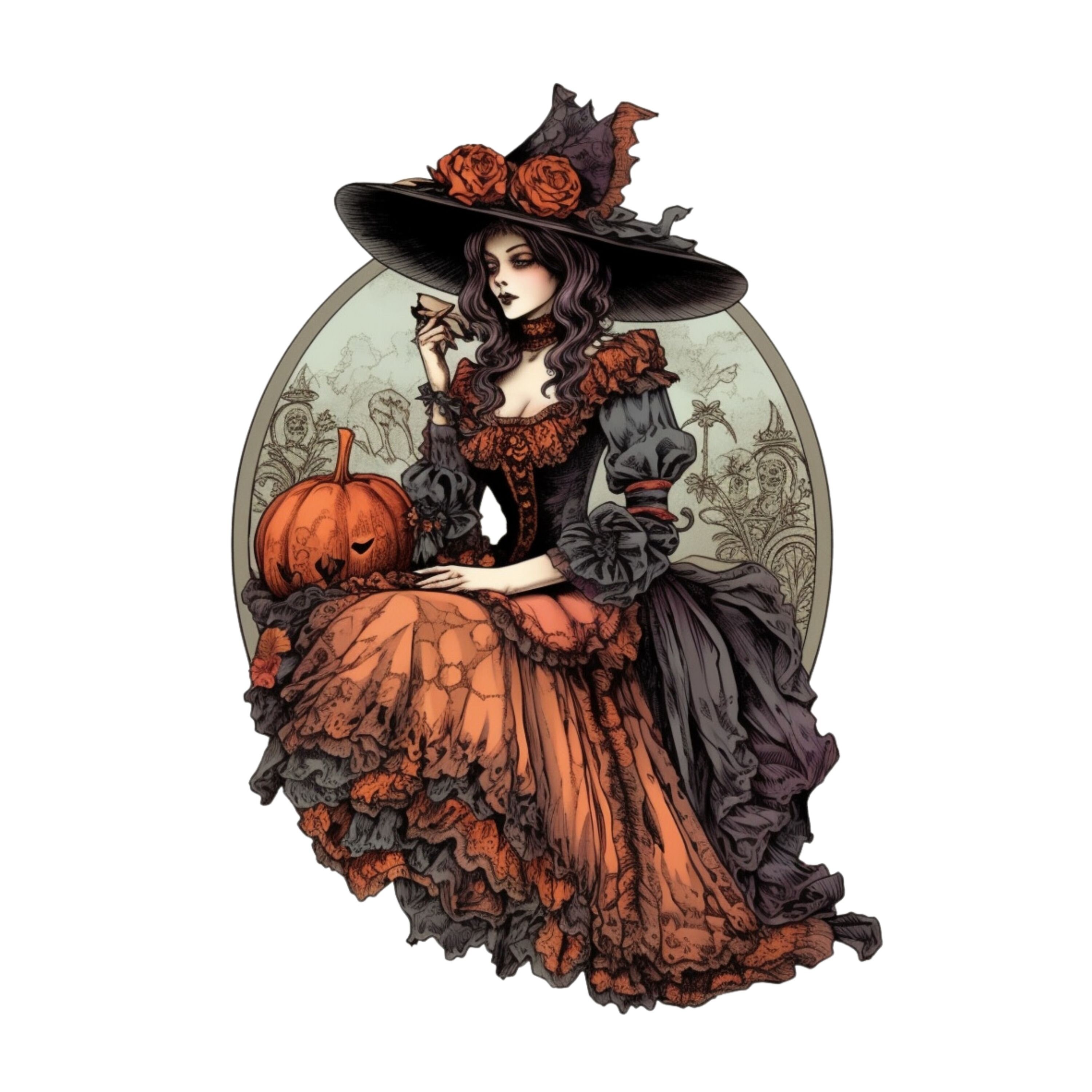Victorian Gothic Graphics for POD Products and Sublimation, Crafts ...