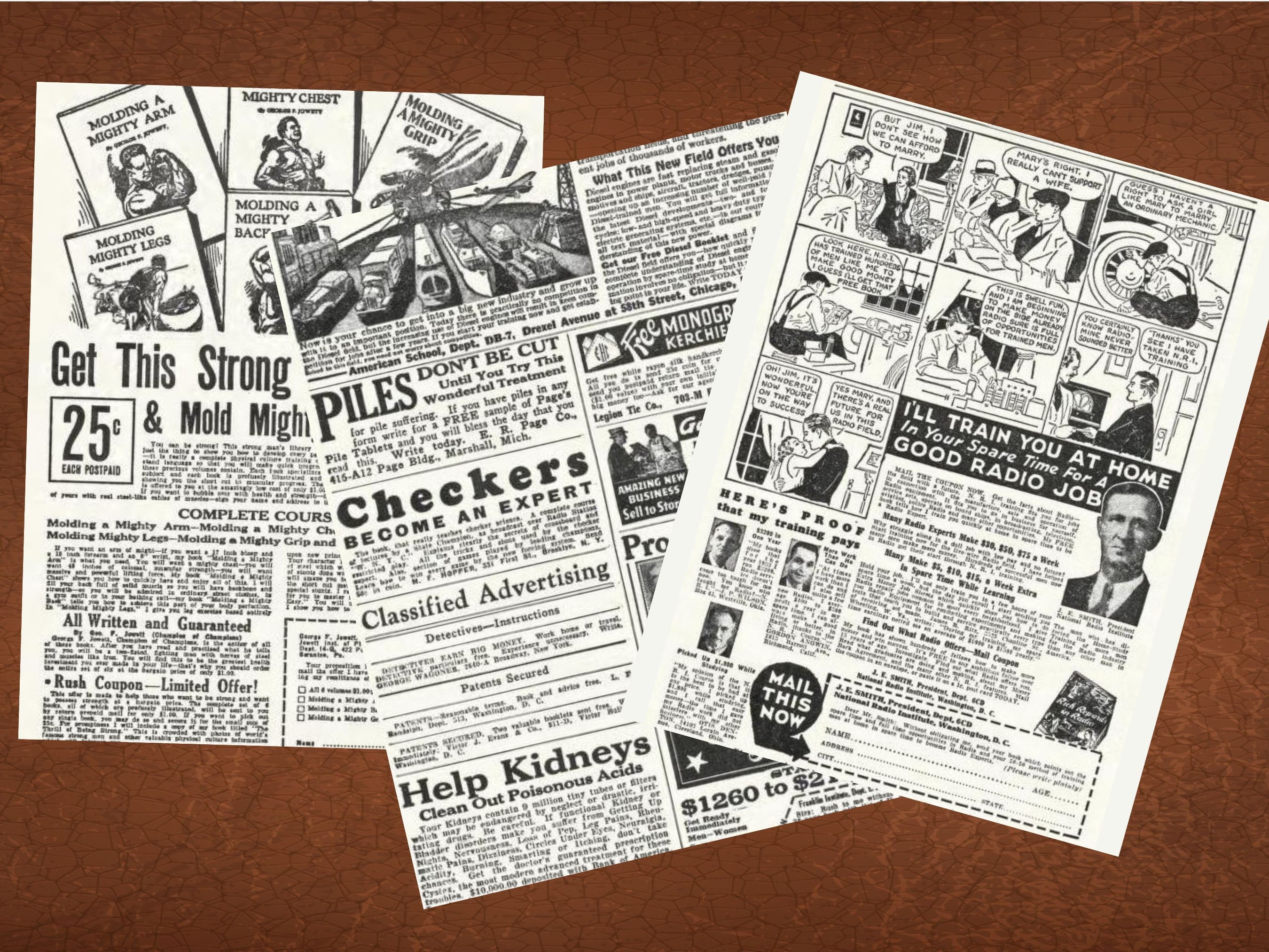 Vintage Magazine Ad Pages 1900s to 1930s Plus Ephemera, 15 Images ...
