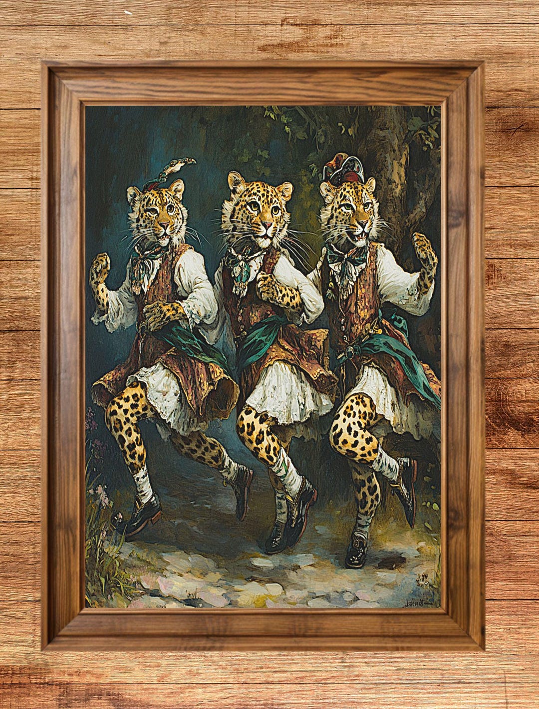 Leopards Irish Step Dancing Wall Art, Instant Download, St. Patricks ...