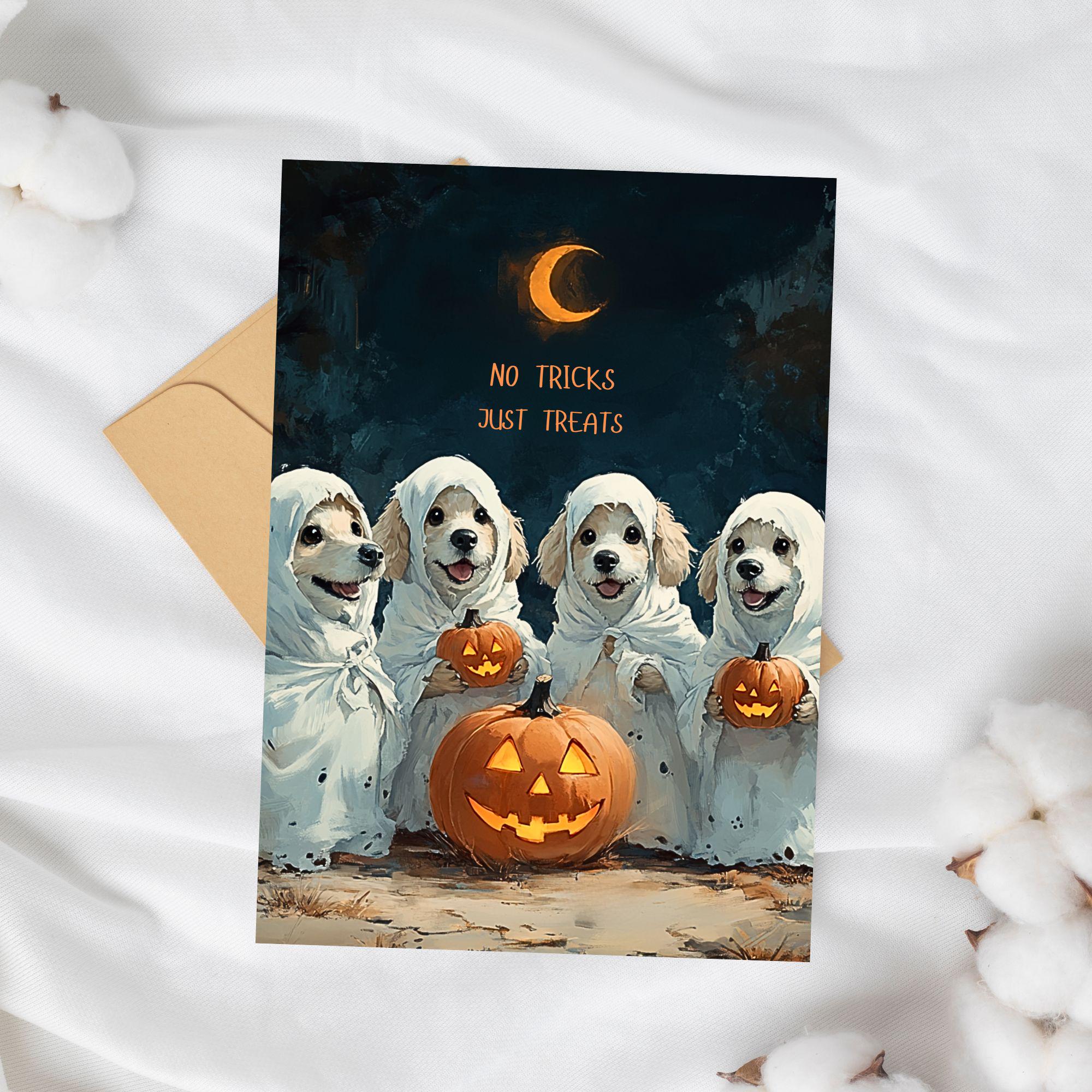 No Tricks Just Treats PNG Halloween Graphic, Commercial Use Available ...