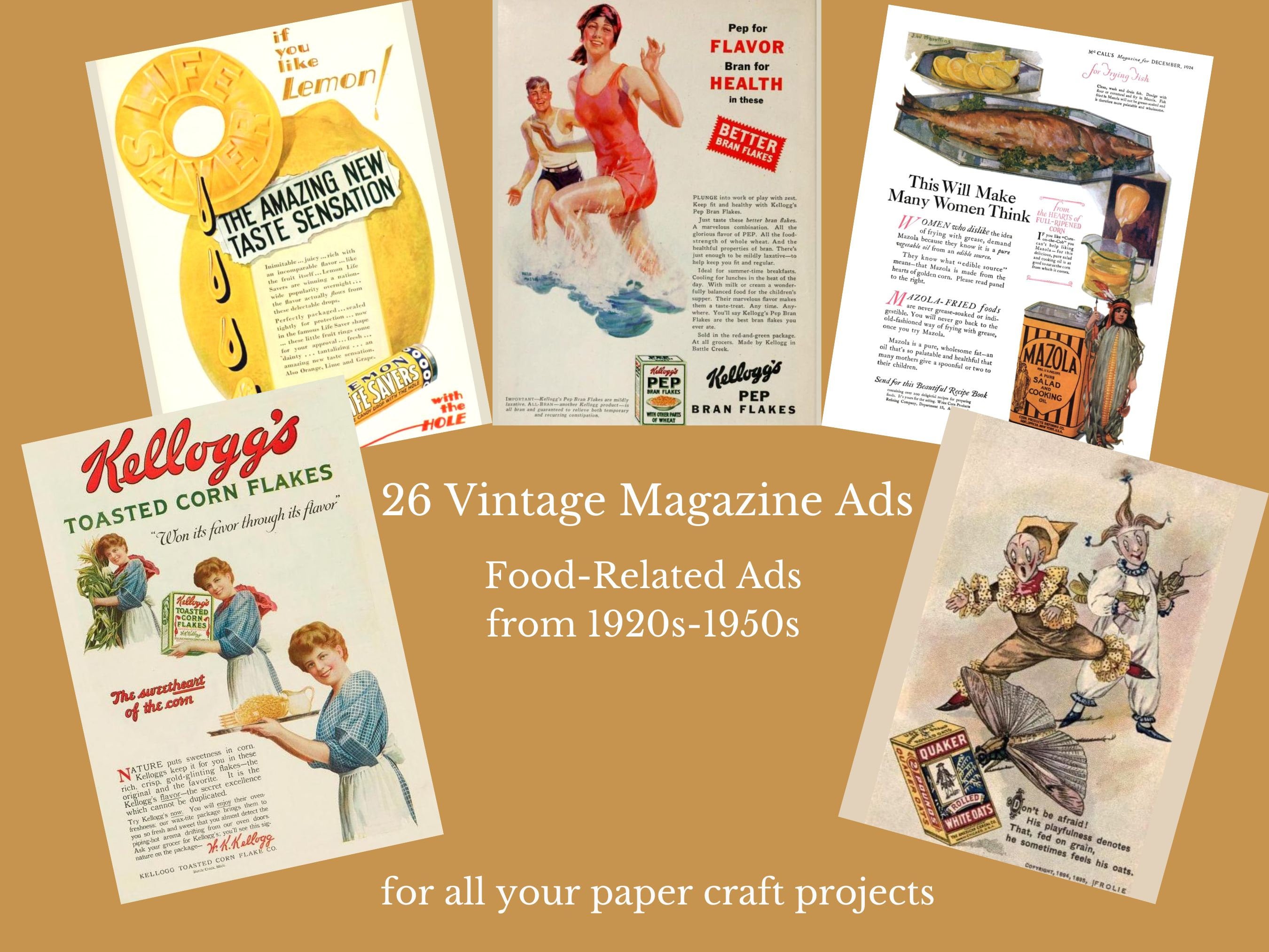 1920s Magazine Advertisements
