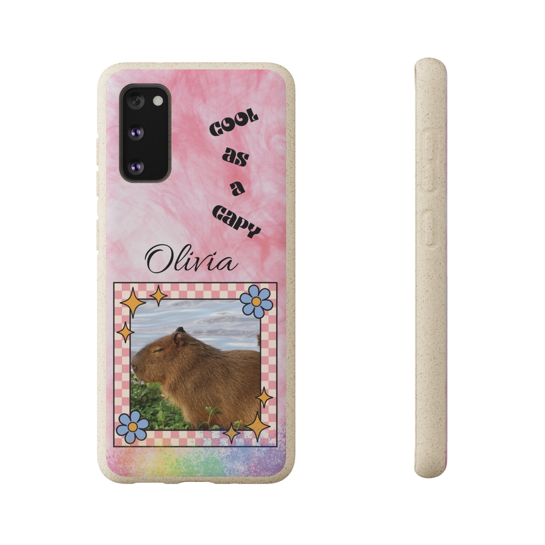 Cute Capybara Compostable iPhone Case Galaxy Case Cute Capy ...