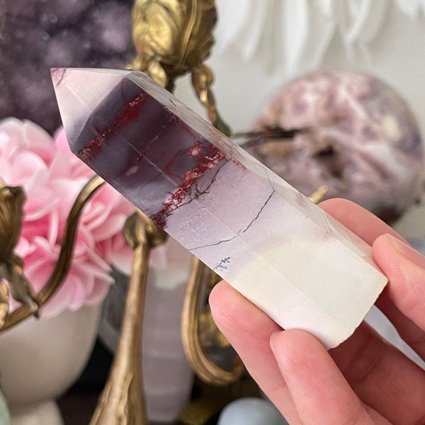 Purple Mookaite Jasper Crystal - Etsy