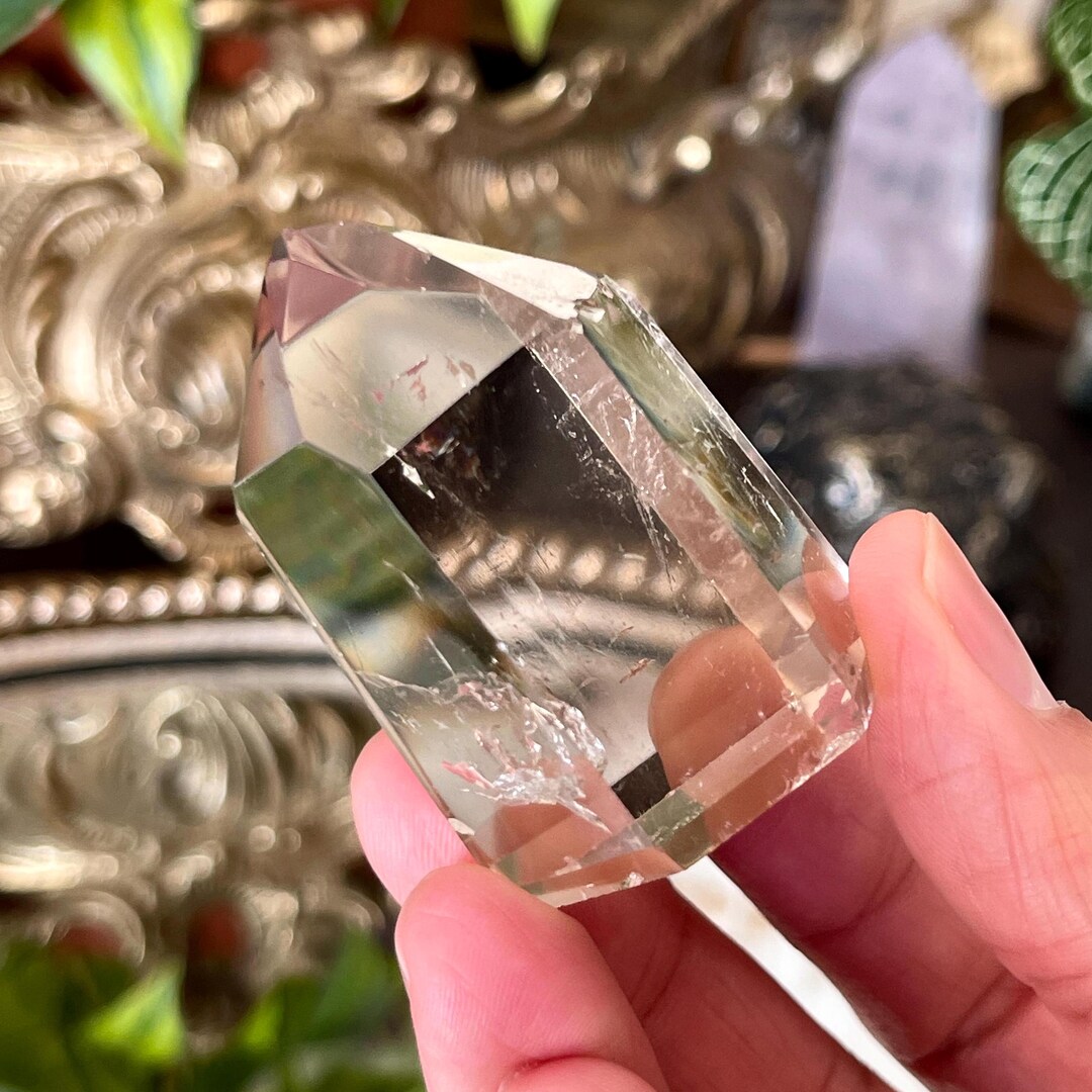 Authentic Citrine Faceted Tower Citrine Gem Brazilian Citrine Freeform ...