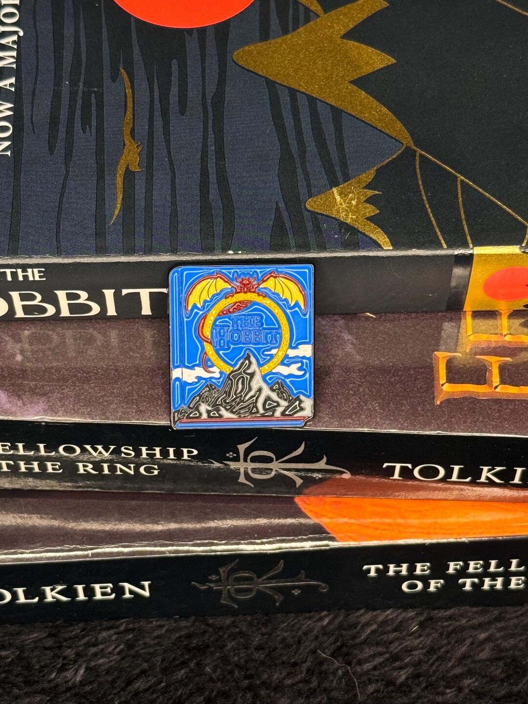 The Hobbit LOTR Lord of the Rings Enamel Pin - Etsy