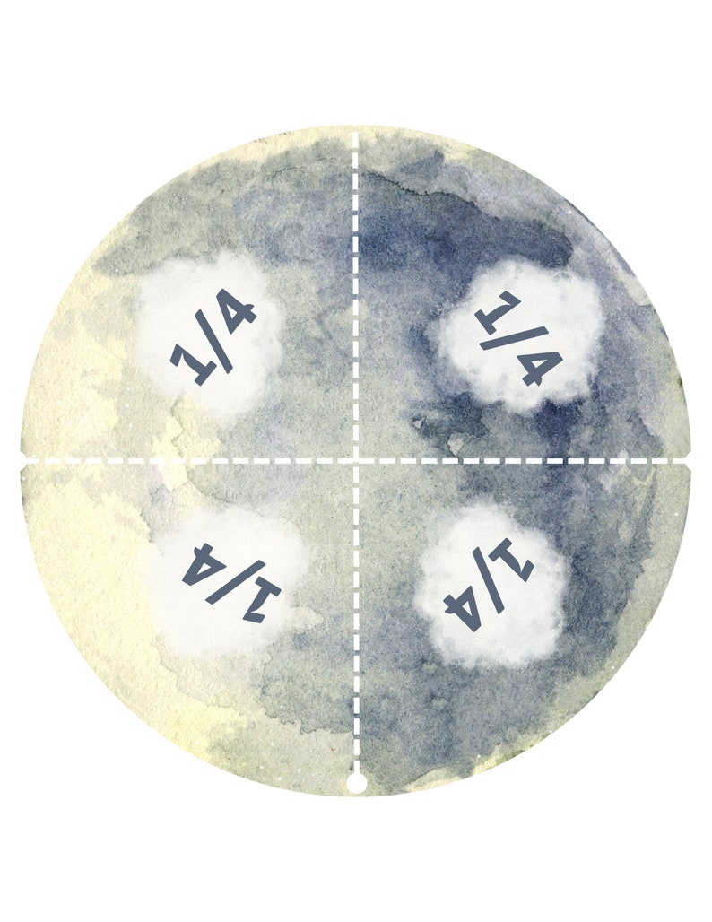 Full Moon Fractions | Fun Math | Star Themed | 21 Page Digital Download ...