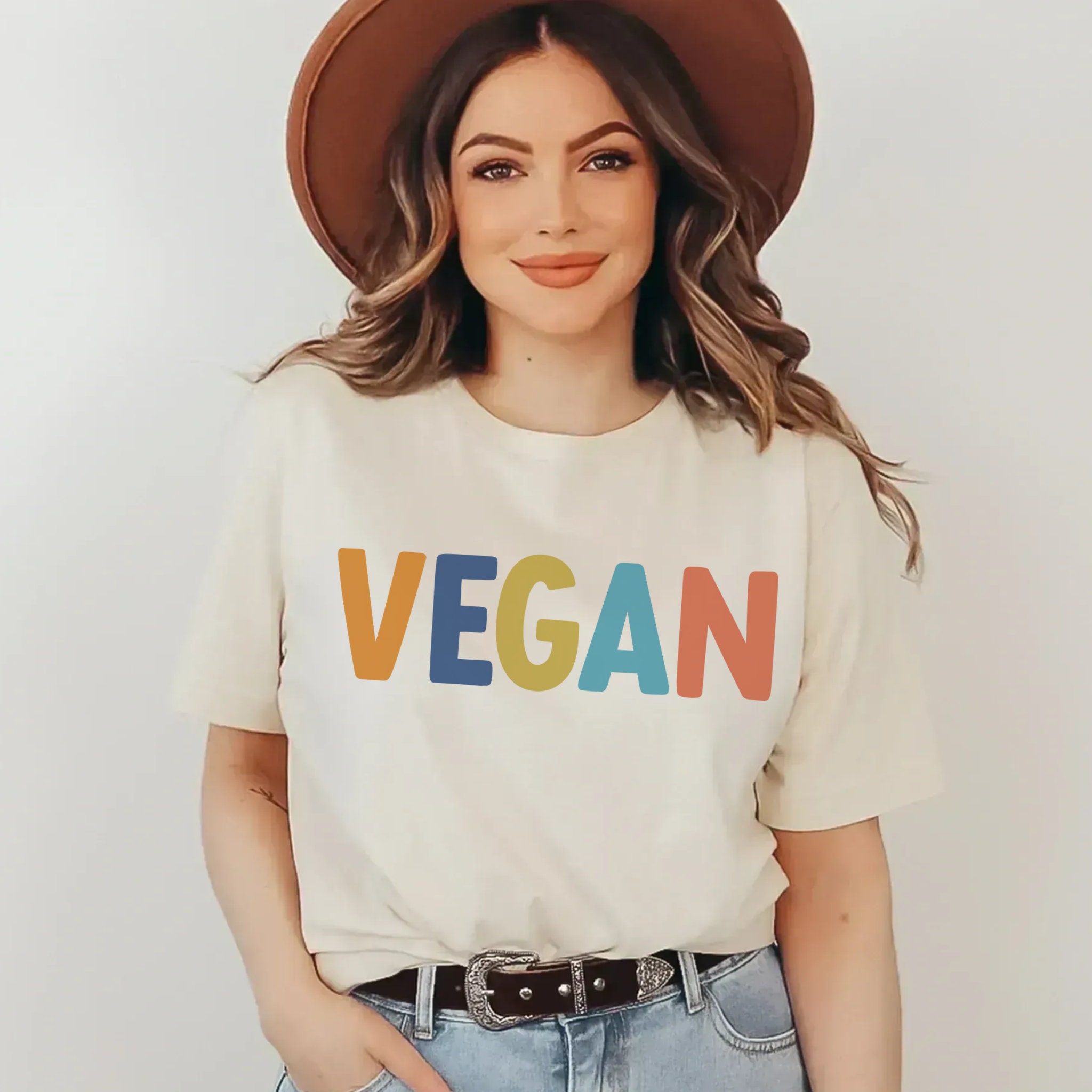 Retro Vegan Shirt Vegetarian Shirt Plant Lover Shirt Preppy - Etsy