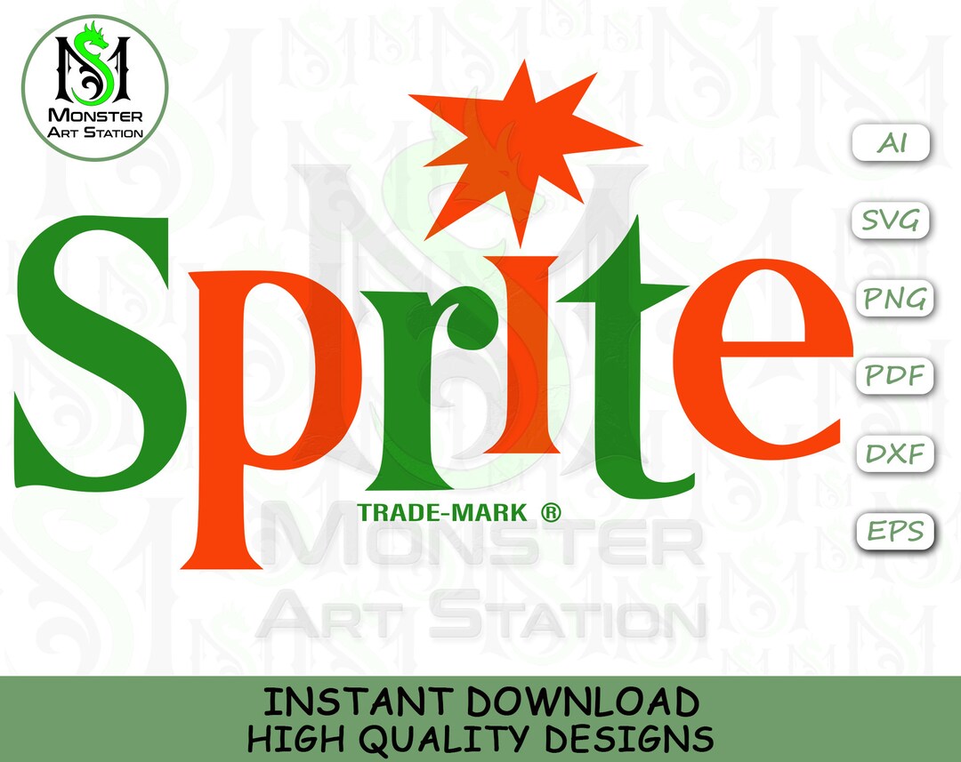 Sprite Vector Svg Sprite T-shirt Design Vector Svg Sprite - Etsy Australia