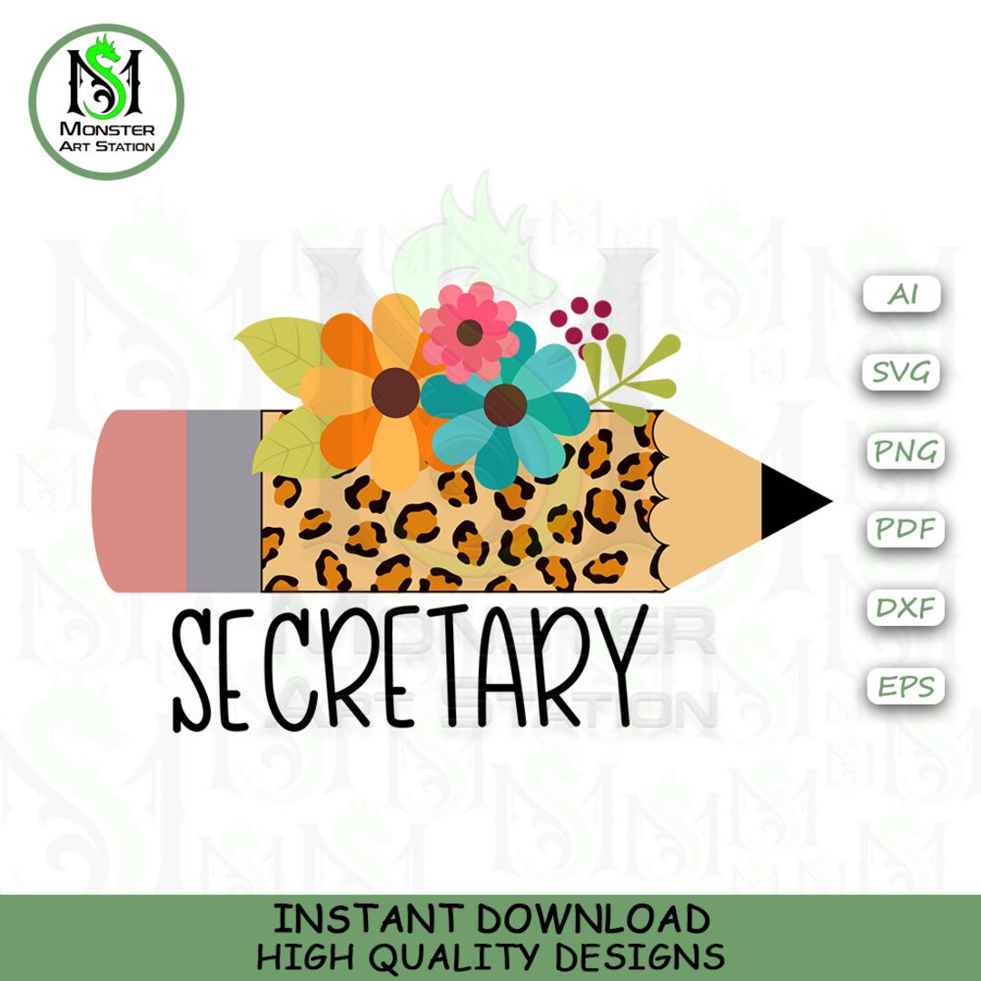 Secretary Svg Girl Student Vector Svg Secretary Clip Art - Etsy Australia