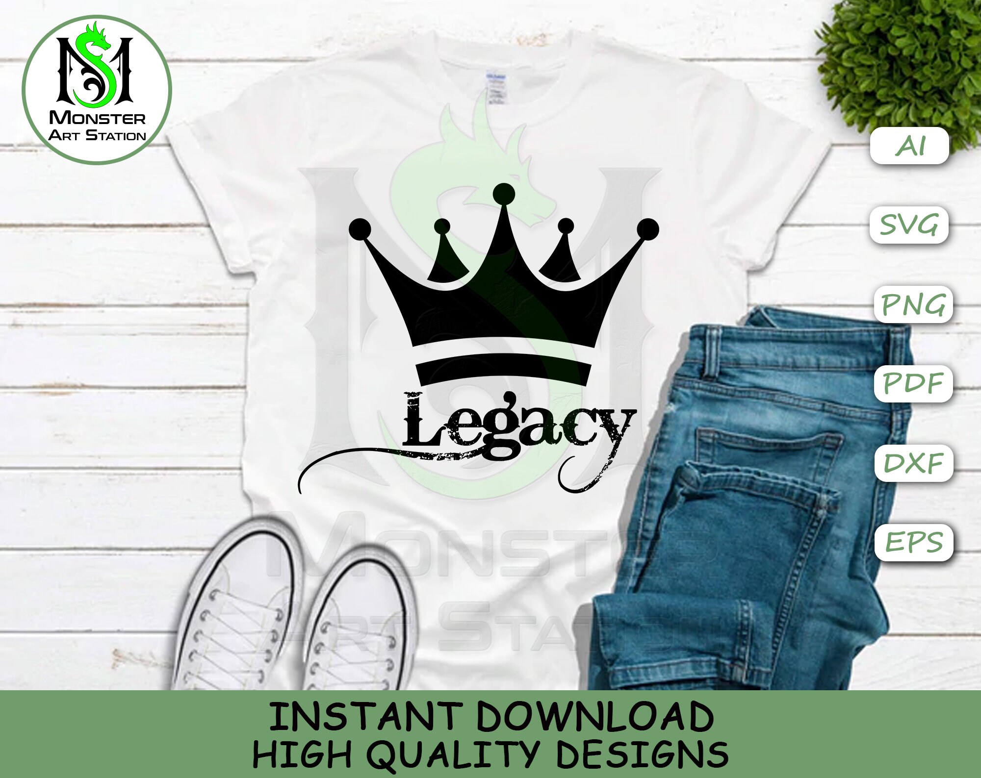 Legacy Vector Svg Cut File for Cricut Monster Art Station - Etsy UK