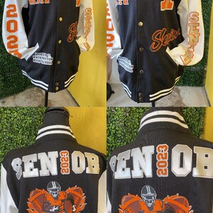 Custom Senior/grad Varsity Jacket - Etsy