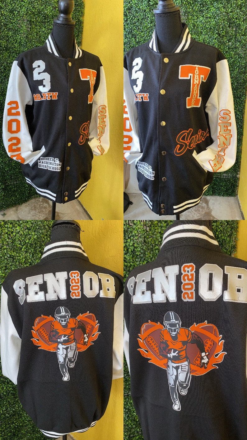 Custom Senior/grad Varsity Jacket - Etsy