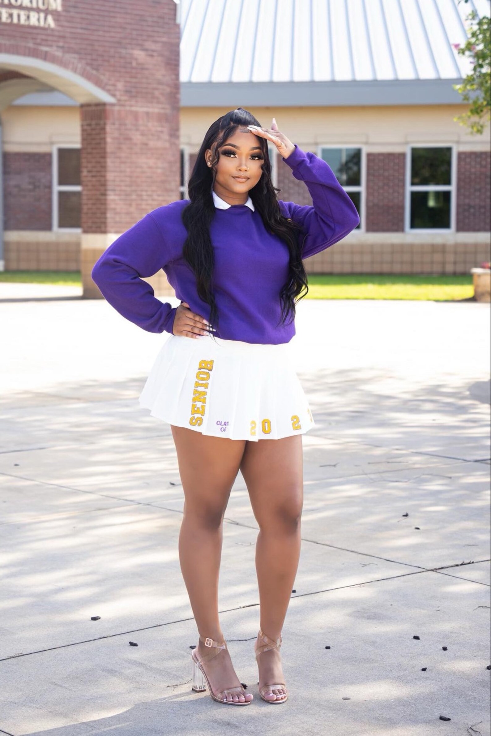 Custom Senior/grad Skirt - Etsy