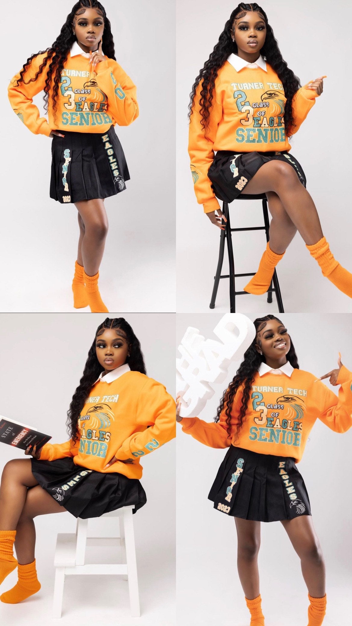 Custom Senior/grad Skirt - Etsy