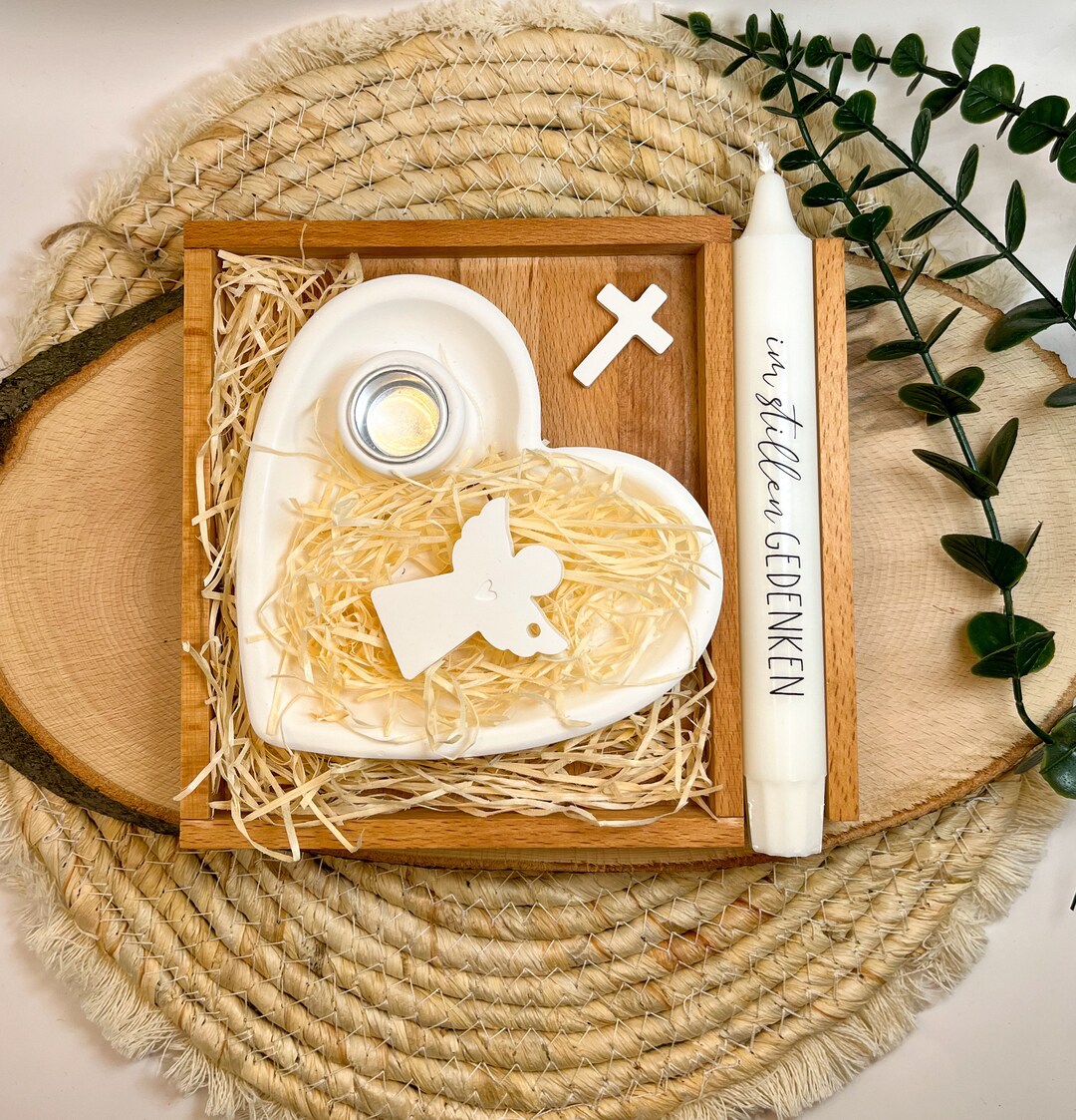 Mourning Box Consolation Box Funeral Gift Mourning Candle Consolation ...