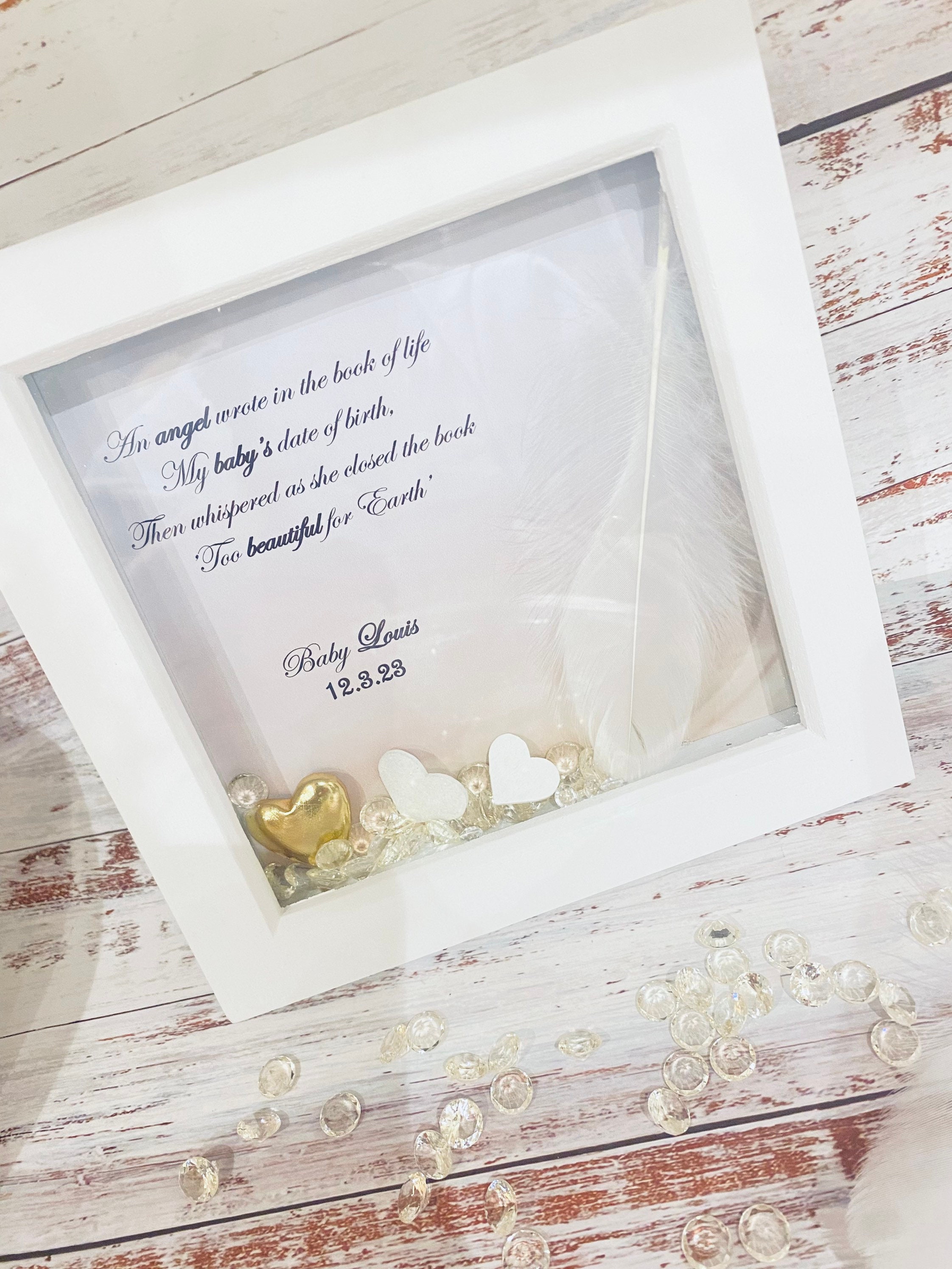 Baby Memorial Gift, Infant Loss Bereavement Gift, Miscarriage, Keepsake ...