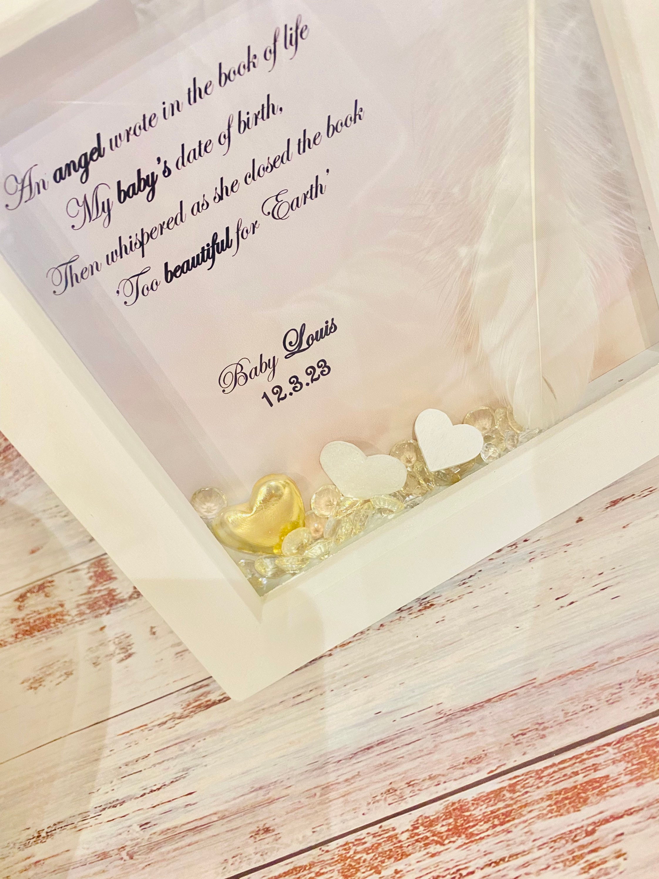 Baby Memorial Gift, Infant Loss Bereavement Gift, Miscarriage, Keepsake ...