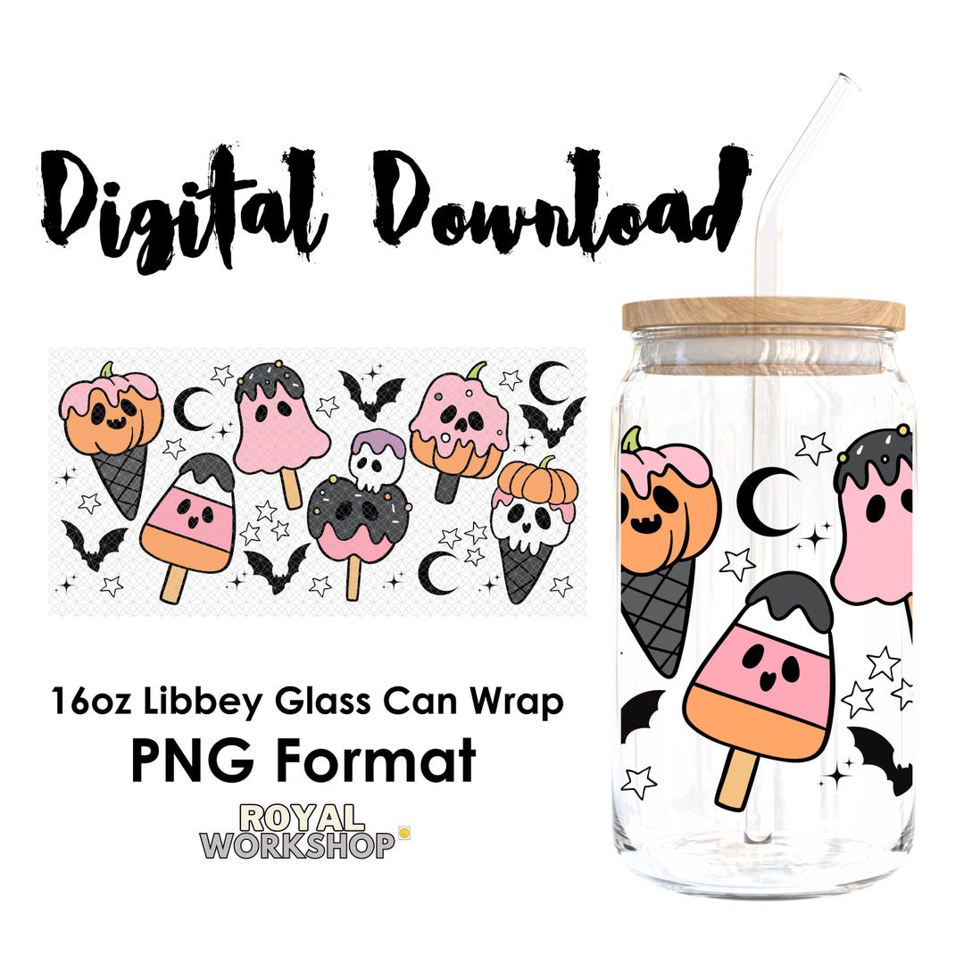 Spooky Popsicles Halloween Cartoon Character Cute Design I PNG, Digital ...
