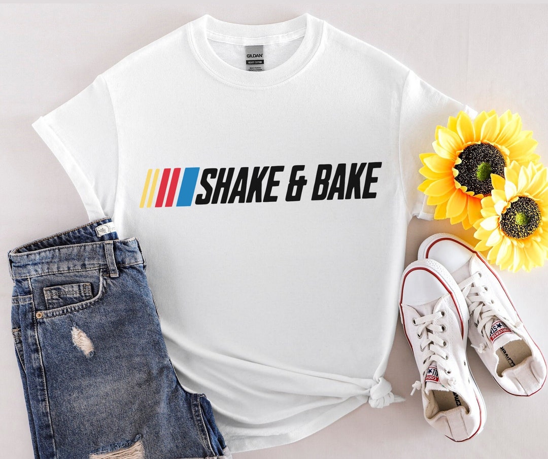 Shake & Bake Racing T-shirt: Rev up Your Style With a Touch of Humor - Etsy