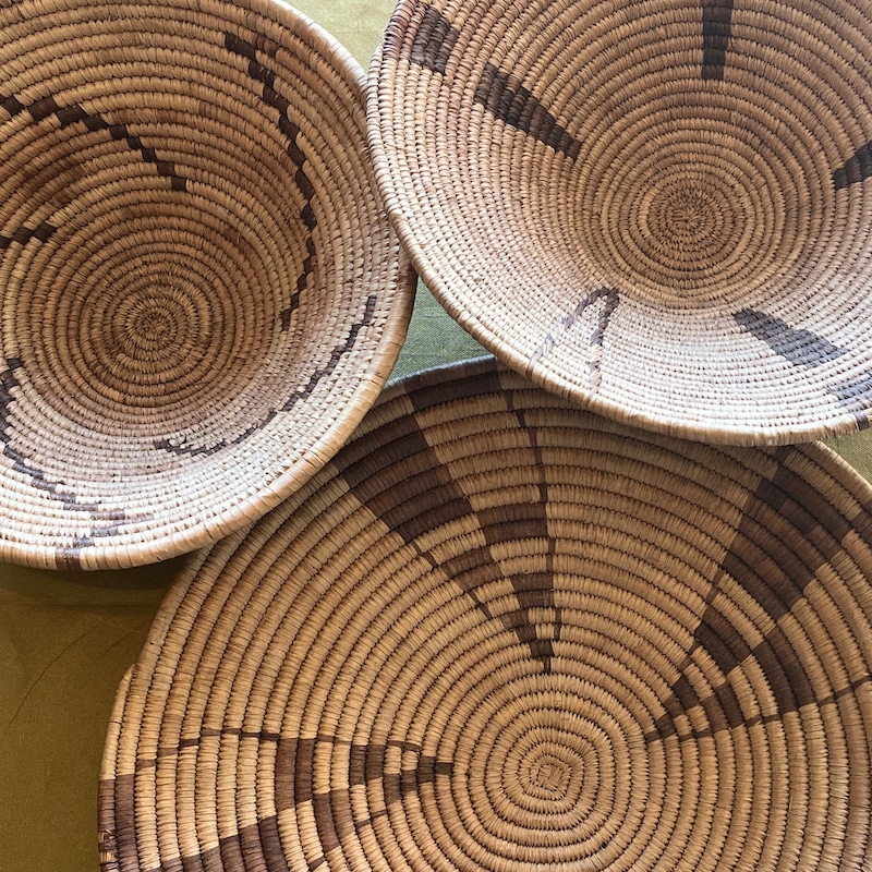 Woven Baskets - Etsy