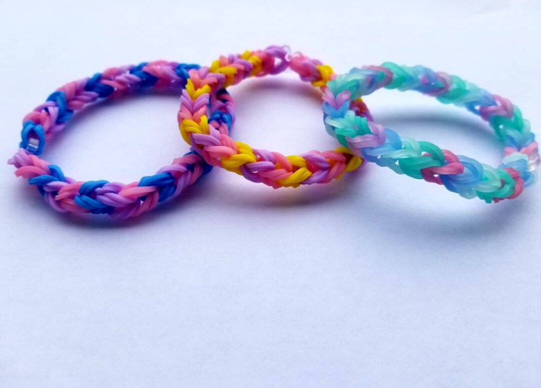Friendship Loom Braclets (3) - Etsy